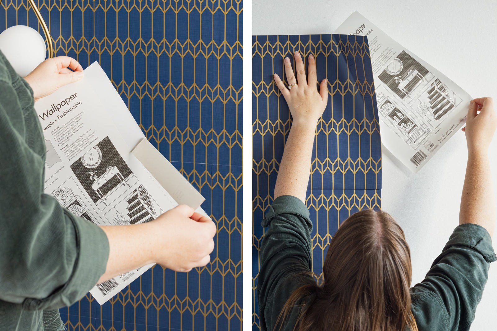 How to Apply Peel and Stick Wallpaper: Step-by-Step | Main Street